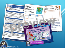 Athens and Sparta (Lesson for KS2) | Teaching Resources
