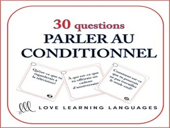 Le Conditionnel - French Conditional - Bundled French Resources ...