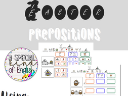 Where is the Easter Bunny - prepositions using colourful semantics by ...