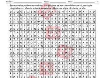 Cardinal and Ordinal Numbers Spanish 4 Worksheet-2 Game-1 Exam Bundle ...