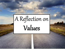 Tutor Time Reflection on Values | Teaching Resources
