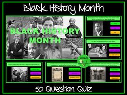 Black History Month Quiz | Teaching Resources
