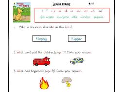 Oxford Reading Tree - Level 2 Comprehension Worksheets | Teaching Resources