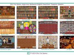 Adjectives Bookworm Interactive English PowerPoint Game | Teaching ...