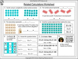 Related Calculations - Year 3 | Teaching Resources
