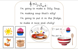 Phase 1 Silly Soup Rhyming Activity | Teaching Resources