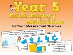Measurement Mastery Activities – Year 5 | Teaching Resources