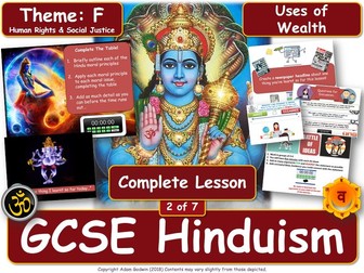 GCSE Hinduism - Religion, Human Rights & Social Justice (7 Lessons ...