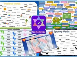 Verb Word Bank Pack | Teaching Resources
