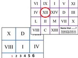 Roman Numerals Lesson | Teaching Resources