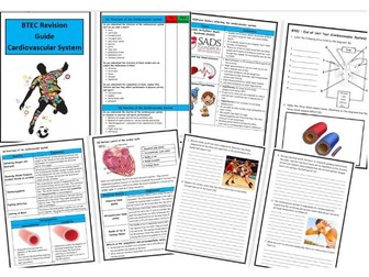 Btec Sport L3 - Unit 1 - Complete Anatomy & Physiology Revision Notes ...