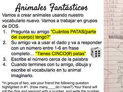 Pets and Animals Spanish Vocabulary - Powerpoint, Readings, and ...