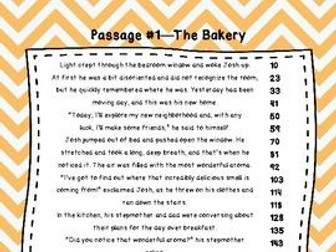 4th Grade Fluency Passages with Comprehension Questions Set #1-30 ...