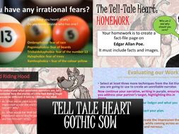 KS3 Tell Tale Heart Gothic SOW | Teaching Resources