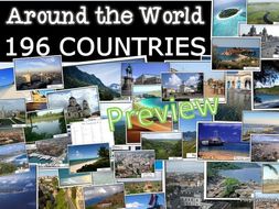 All around the World (196 Countries) | Teaching Resources