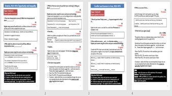 AQA GCSE History: Paper 1 Question Guidance | Teaching Resources
