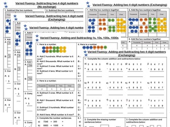 White Rose Maths - Year 4 - Addition and Subtraction of two 4-digit ...