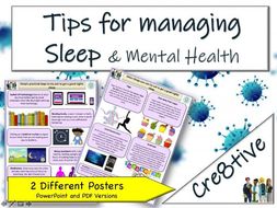 Sleep + Mental Health Wellbeing - Home Learning | Teaching Resources