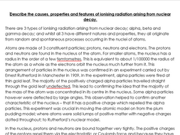 Extended Writing in A Level Physics | Teaching Resources