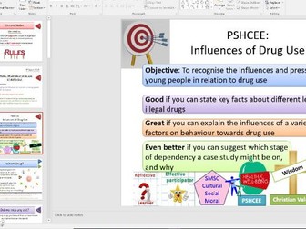 PSHE Drugs Education: 6 Lessons for KS4 | Teaching Resources