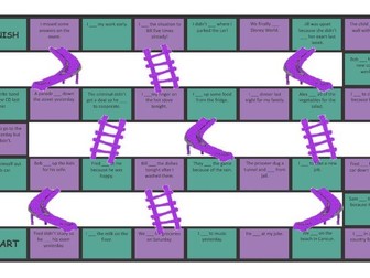 Past Simple Tense with Regular Verbs 6 English Legal Text Game Bundle ...