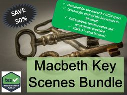 Macbeth Key Scenes Bundle AQA GCSE | Teaching Resources