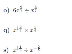 The rules of indices for all rational exponents worksheet (with ...