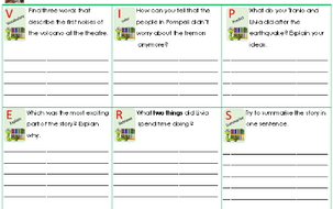 'Escape from Pompeii' English planning KS2 | Teaching Resources