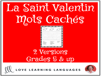 French Primary Valentine's Day Resource BUNDLE - La Saint Valentin ...