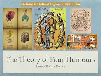 Edexcel GCSE History of Medicine Unit 1 Medieval England | Teaching ...