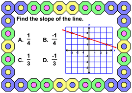 SLOPE (ALL TYPES): GOOGLE FORMS QUIZ DISTANCE LEARNING (20 PROBLEMS ...