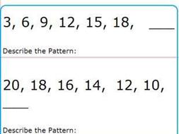 Sequences and Patterns | Teaching Resources
