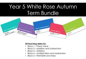 Year 5 White Rose Maths Autumn Bundle | Teaching Resources