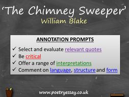 William Blake – ‘The Chimney Sweeper’ – Annotation by poetryessay ...