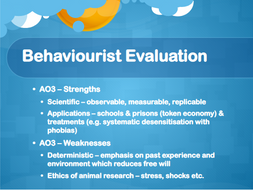 Approaches Revision Slides | Teaching Resources