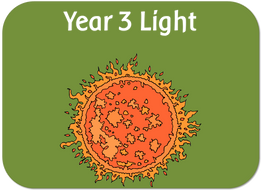 Year 3 Science - Light topic - powerpoints, display and activity pack ...