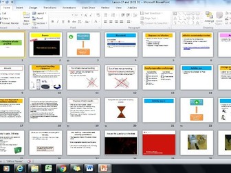 BTEC L3 HSC Unit 7 Principles of safe practice (lessons for entire unit ...