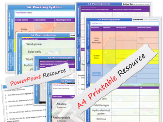 AQA GCSE DT - Theory - Complete Section 1 by adam_j_c87 | Teaching ...