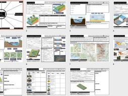 UK River Landscapes - Revision Activities AQA GCSE Geography | Teaching ...