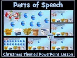 Parts of Speech - Christmas Themed | Teaching Resources