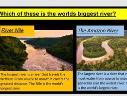 Introduction to rivers KS3 | Teaching Resources