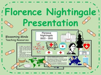 Pioneering Nurses History Presentations - Florence Nightingale, Edith ...