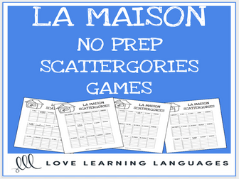La Maison - French House and Home Bundle | Teaching Resources