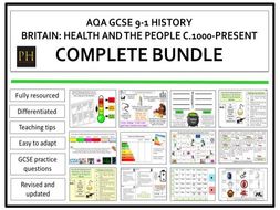 Health and the People AQA GCSE 9-1 Complete Bundle by PilgrimHistory ...
