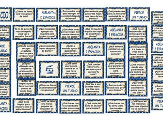 Household Chores and Cleaning Supplies Spanish 4 Worksheet-2 Game-1 ...