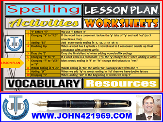 SPELLINGS: BUNDLE | Teaching Resources