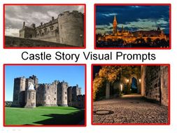 Castle Story Visual Prompts + 30 Key Castle Words + 31 Teaching ...