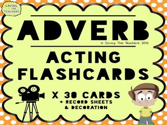 Adverb Worksheets, Activities, and Game Bundle | Teaching Resources