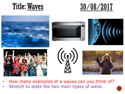 Waves - complete lesson (KS3) | Teaching Resources