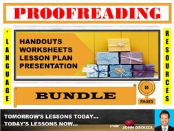 PROOFREADING BUNDLE | Teaching Resources